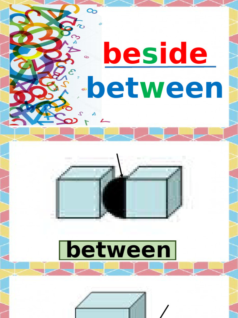 Spatial (Beside-Between) | PDF