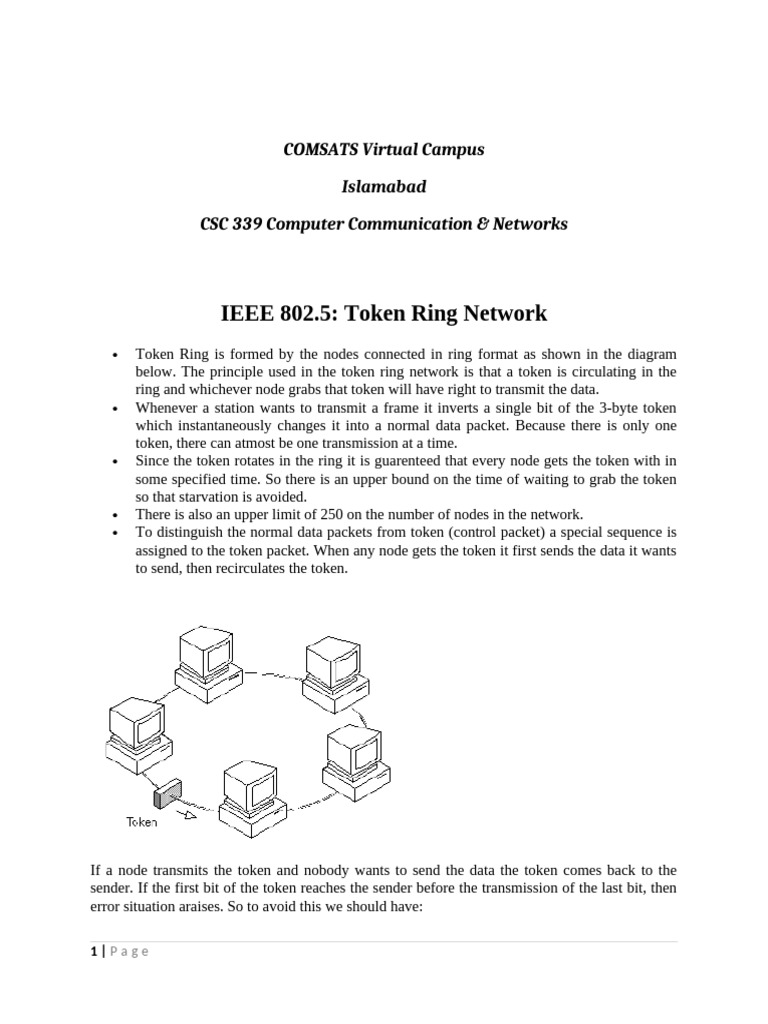 Handout 5 | PDF | Computer Network | Network Topology Handout 5 | PDF | Computer Network | Network Topology