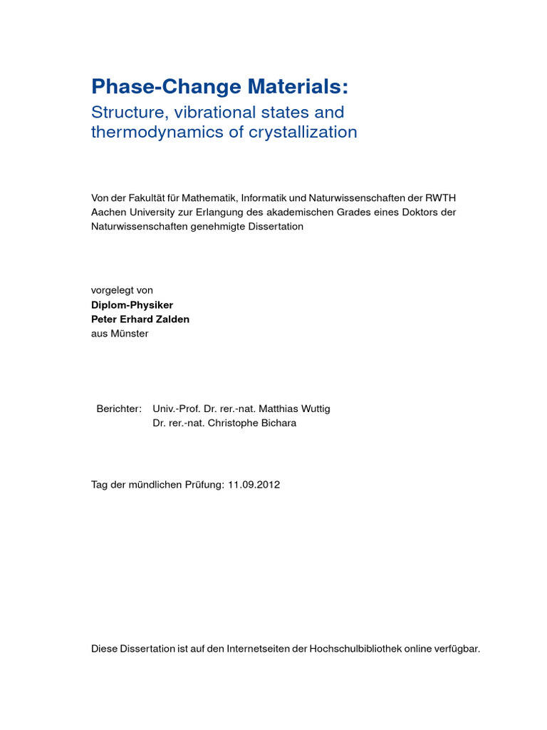 Book - Phase-Change Materials (PDFDrive) | PDF | Phase Transition ...