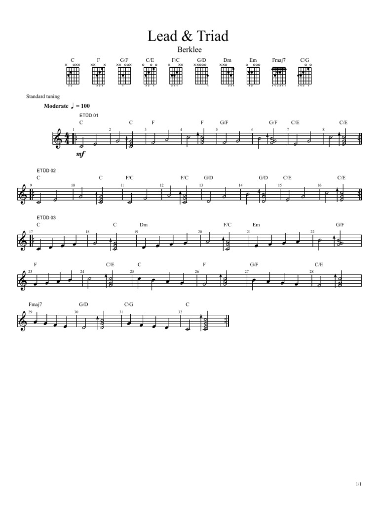 01-Lead & Triad | PDF