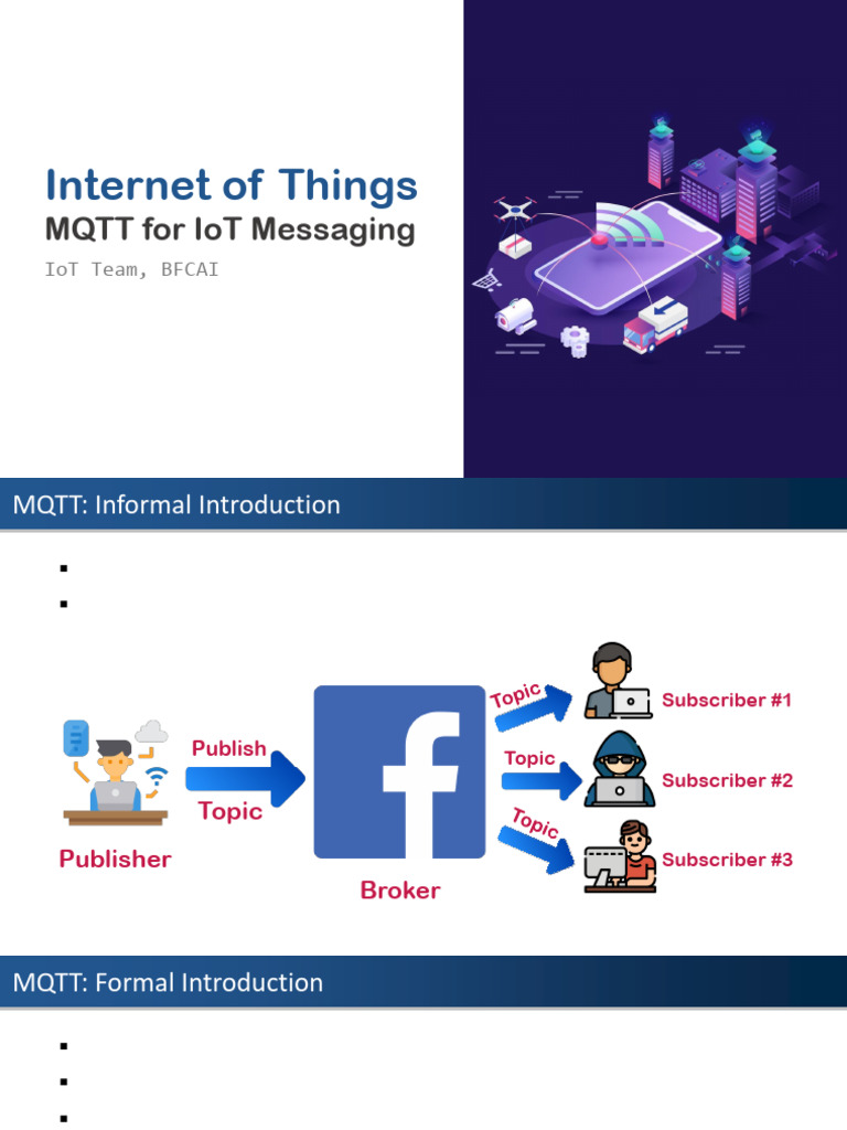 06 MQTT - The Standard For IoT Messaging | PDF | Computing | Computer ... 06 MQTT - The Standard For IoT Messaging | PDF | Computing | Computer ...