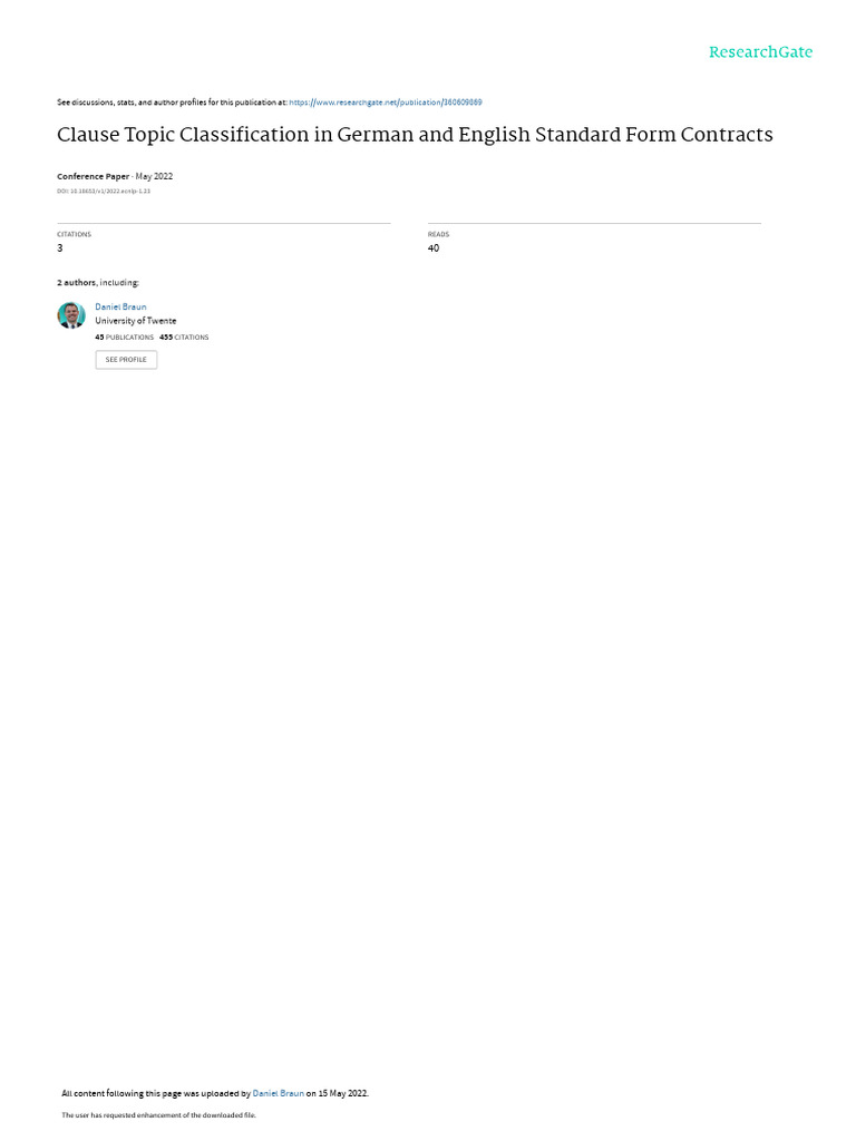 2022 Ecnlp-1 23 | PDF | Statistical Classification | Cross Validation (Statistics)
