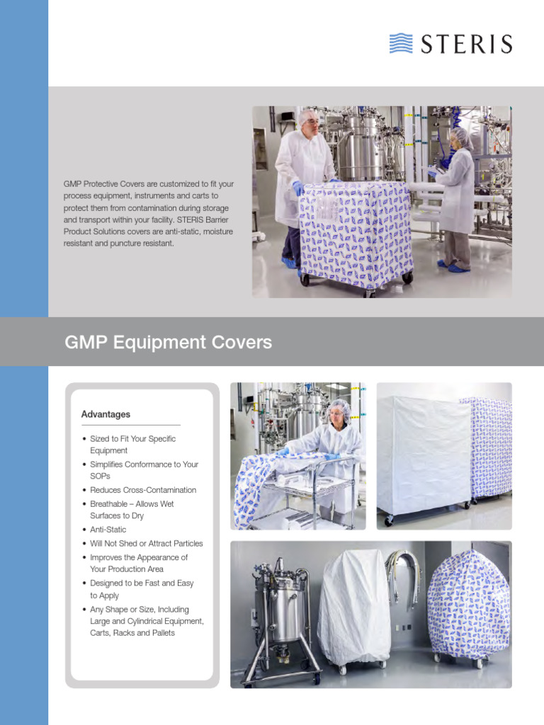STERIS GMP-Equipment-Covers Overview LS469EN | PDF