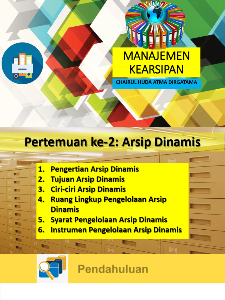 Arsip Dinamis | PDF