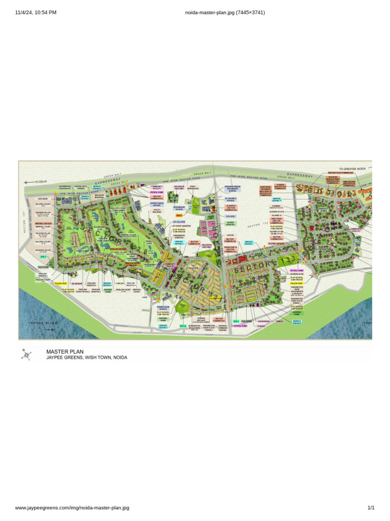 Noida Master Plan | PDF
