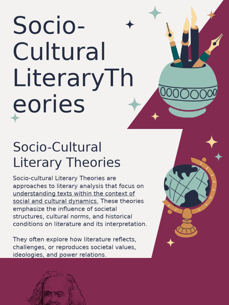 Maroon Green Navy English Literature Writing About Literary Themes ...