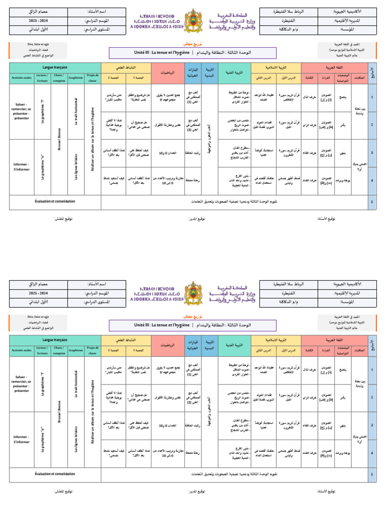 1APG - Rep Sequentielle BILINGUE - SJXH | PDF