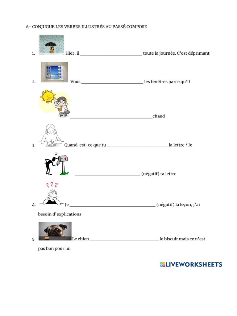 Passe Compose Irregular | PDF