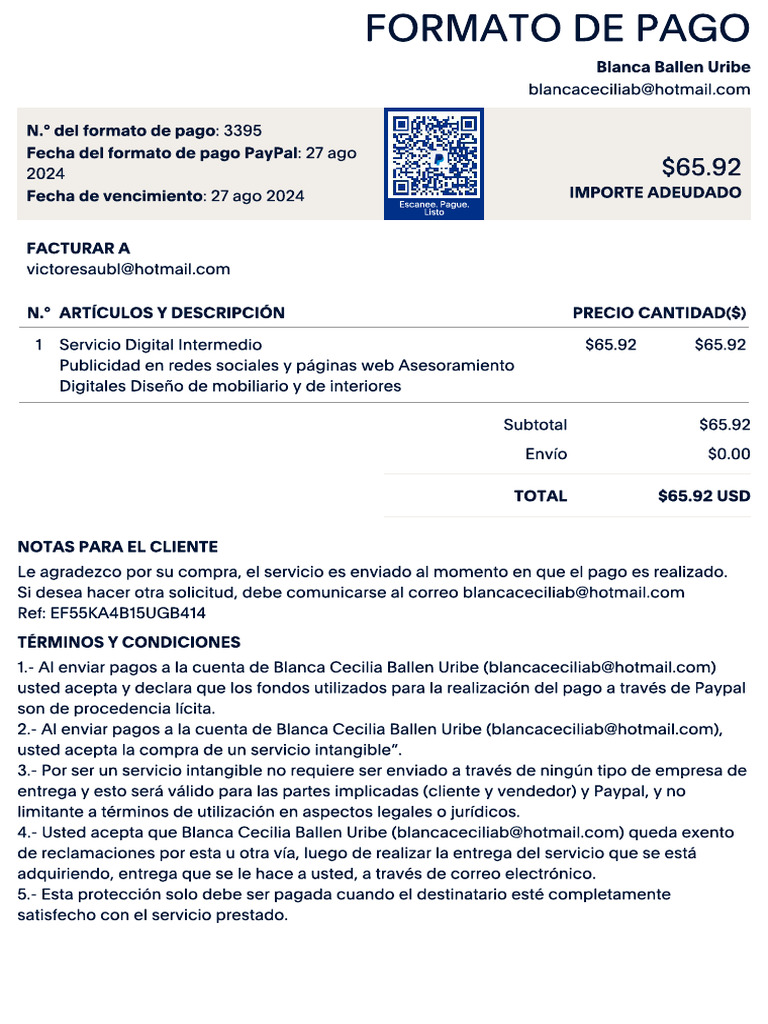Invoice - 3395 | PDF
