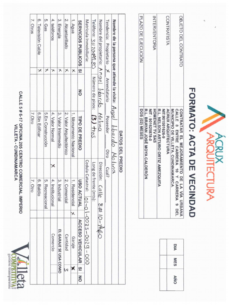 Libardo Molina Apartamento 101 | PDF