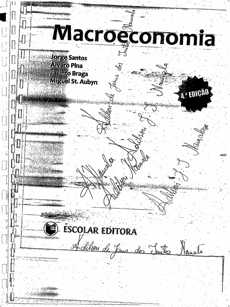 Macroeconomia - Sérgio | PDF