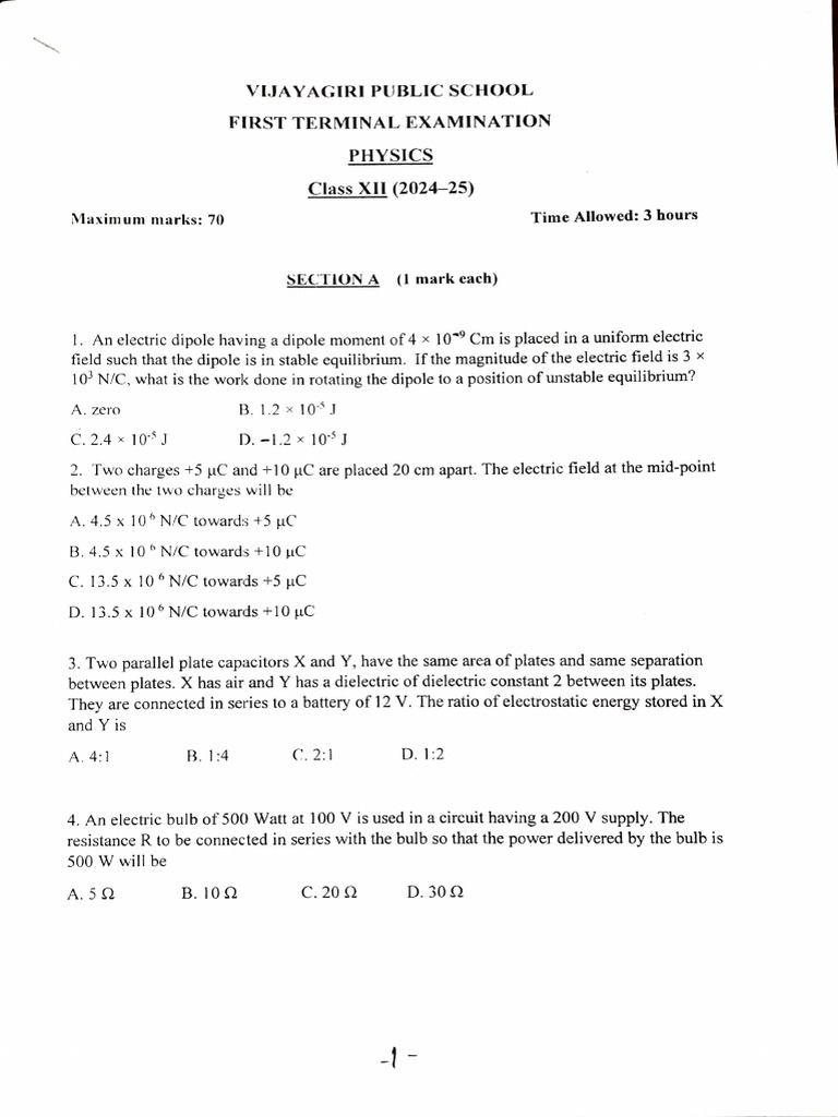 Physics Descriptive Exam 09.09.2024 | PDF | Physical Phenomena | Quantity
