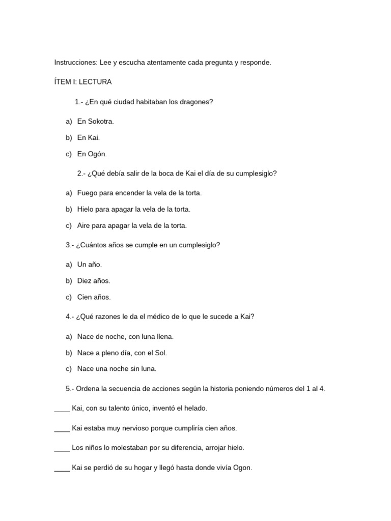 Evaluacion 1 Libro El Viaje de Kay | PDF