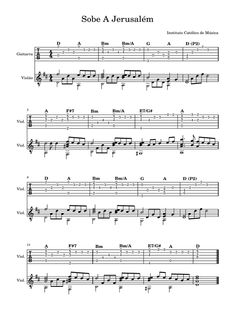 Sobe A Jerusalém Icm | PDF