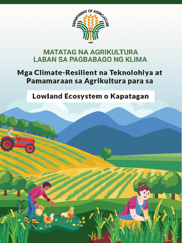 Climate Resilient Agriculture CRA For Lowland Ecosystem 06.02.22 Final ...