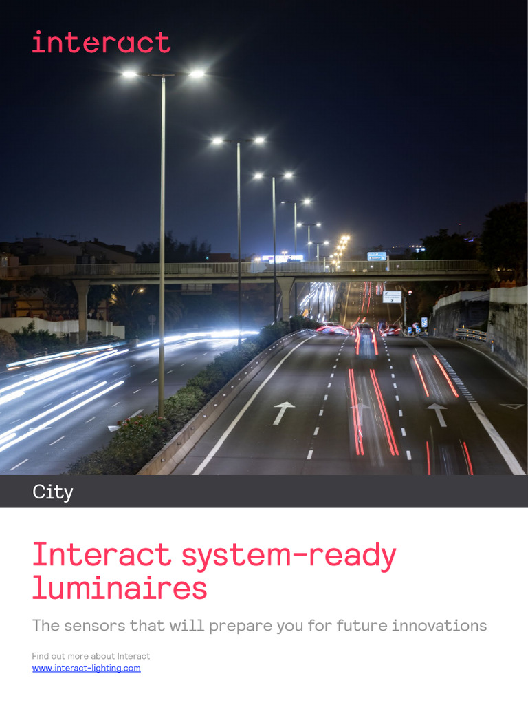 Interact System Ready Luminaires Sensors | PDF | Internet Of Things ...
