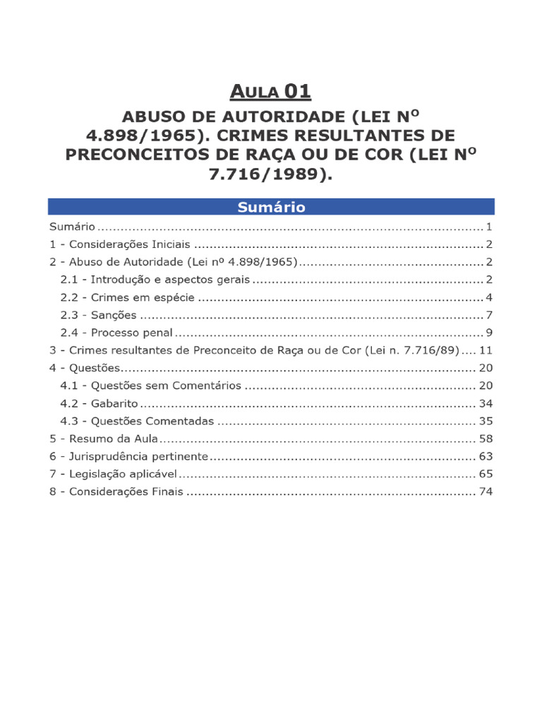 Aula1 Apostila1 19F04P3I6Q | PDF