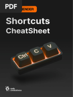 D5 Render Keyboard Shortcuts Guide | PDF