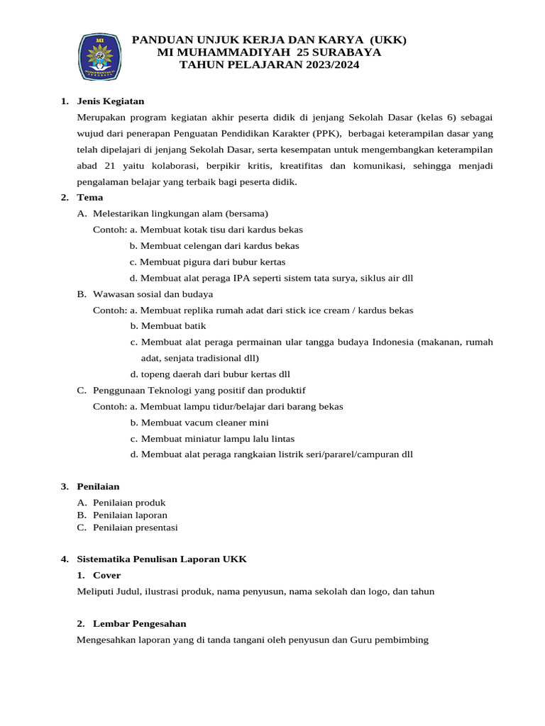 Materi Ukk 2024 | PDF