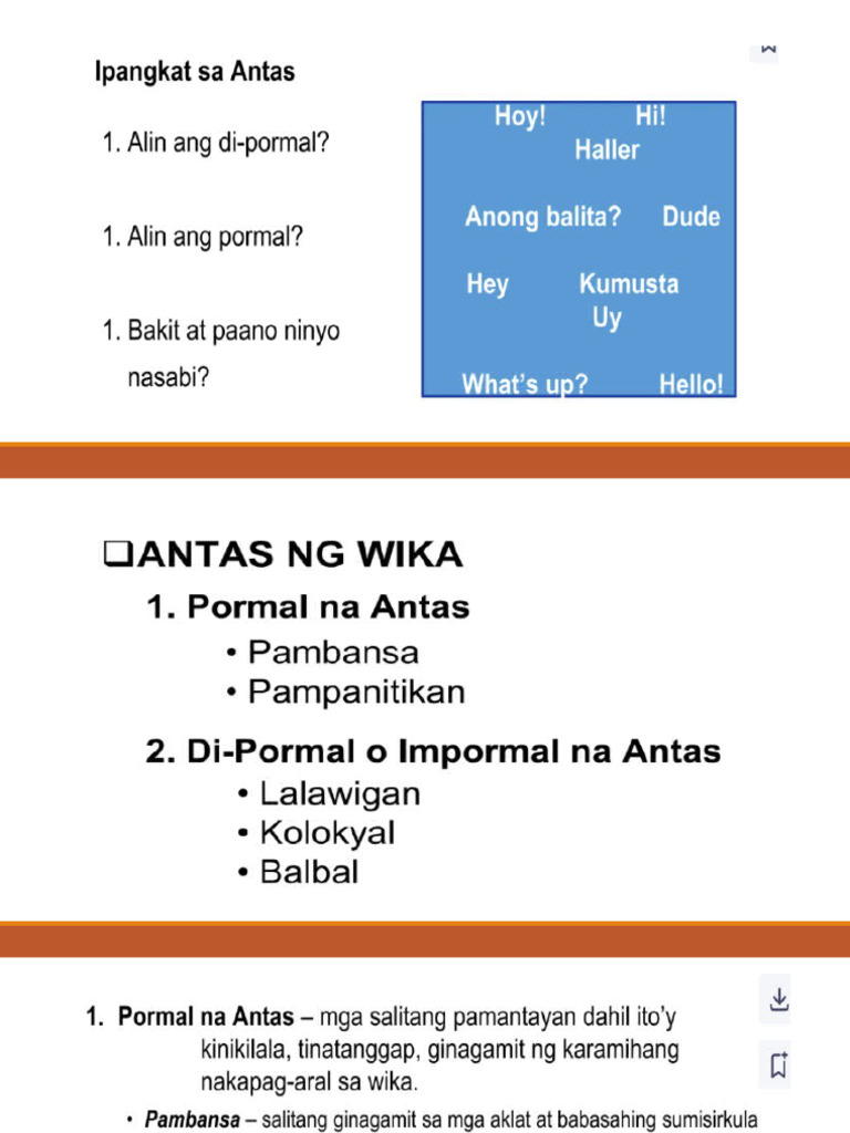 Komunikasyon Q2 Module 5 | PDF