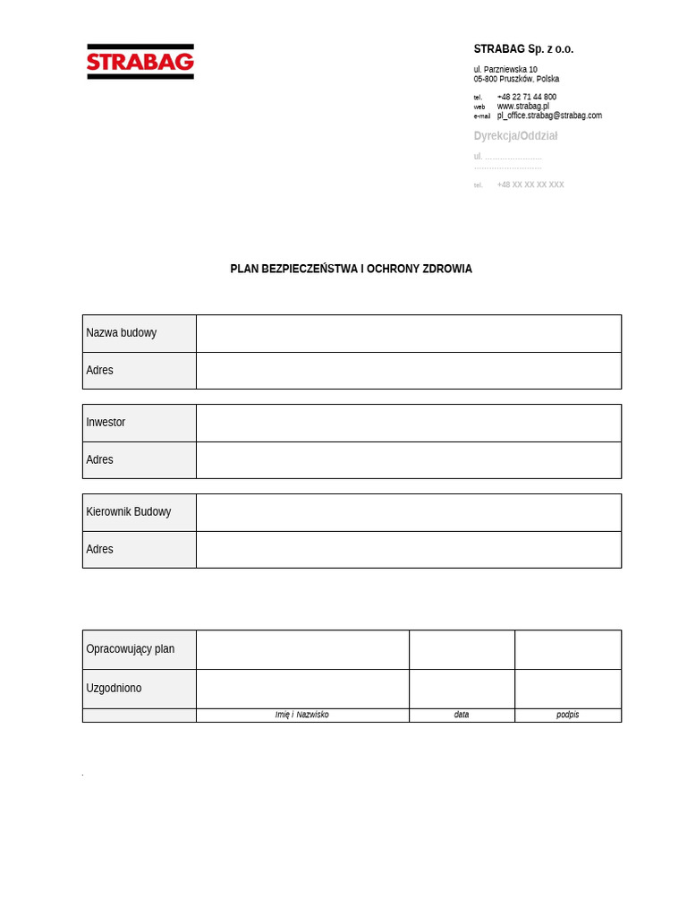 FO 2.4-B00 - Plan Bioz | PDF