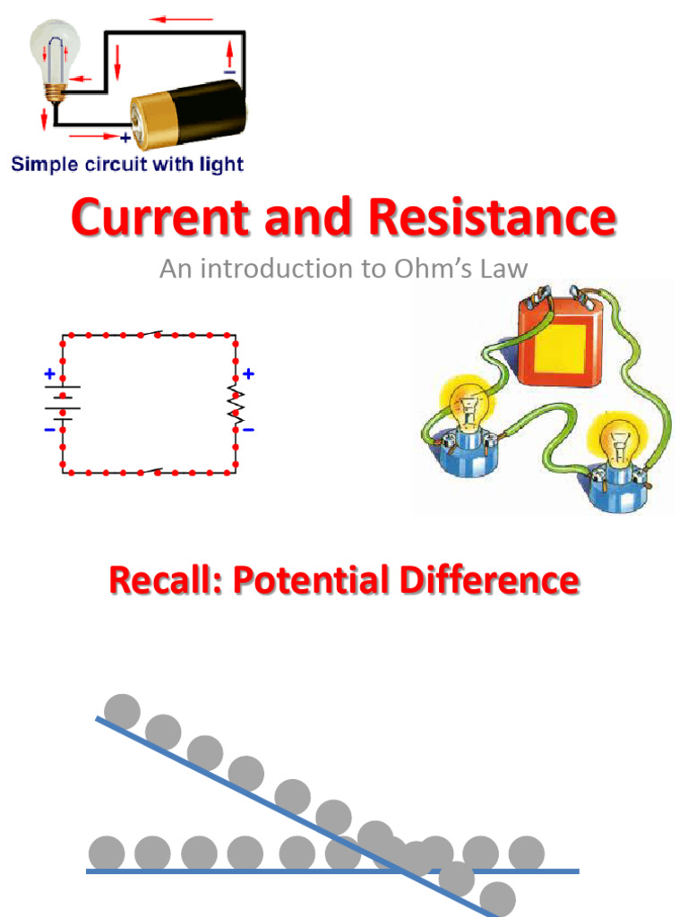 Understanding Current and Resistance Basics | PDF | Electrical ...