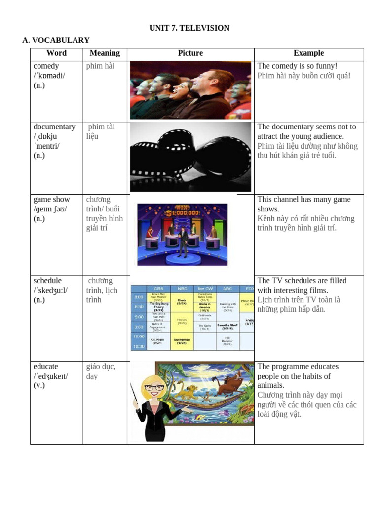 Unit 7 - Grade 6 | PDF