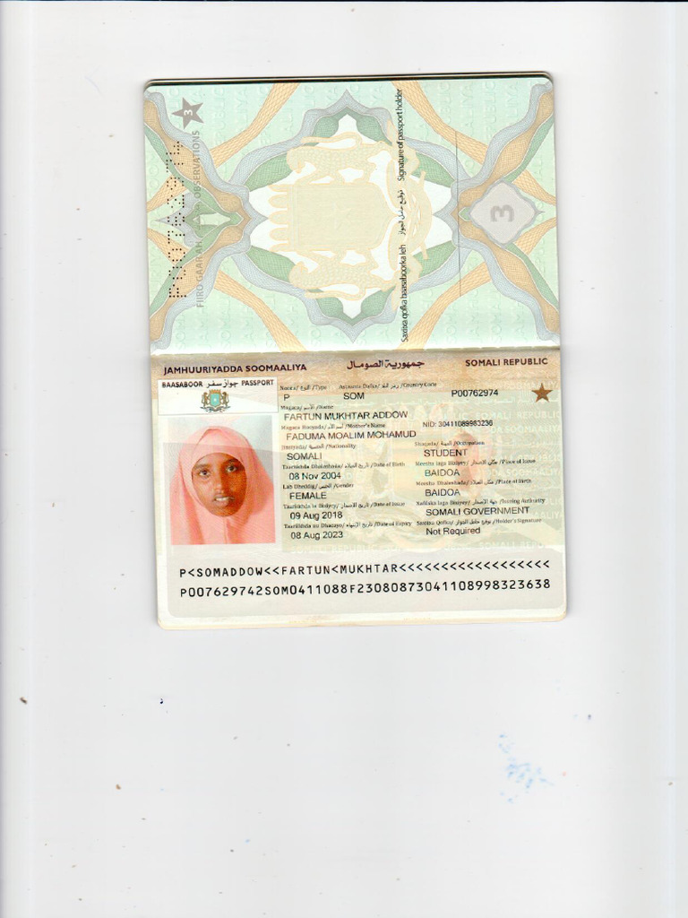 Fartun Mukhtar Addow | PDF