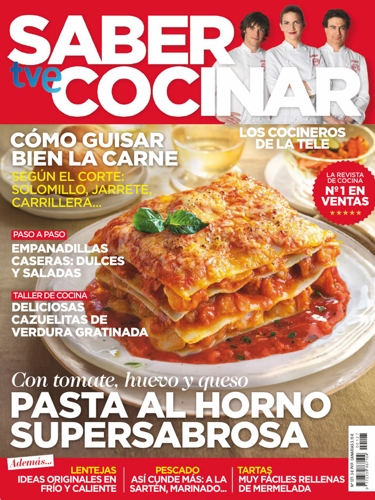 .Saber Cocinar Núm. 127, Pasta Al Horno SUPER SABROSA | PDF | Cocinando ...