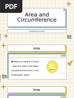 Area vs Circumference of a Circle | PDF | Area | Circle