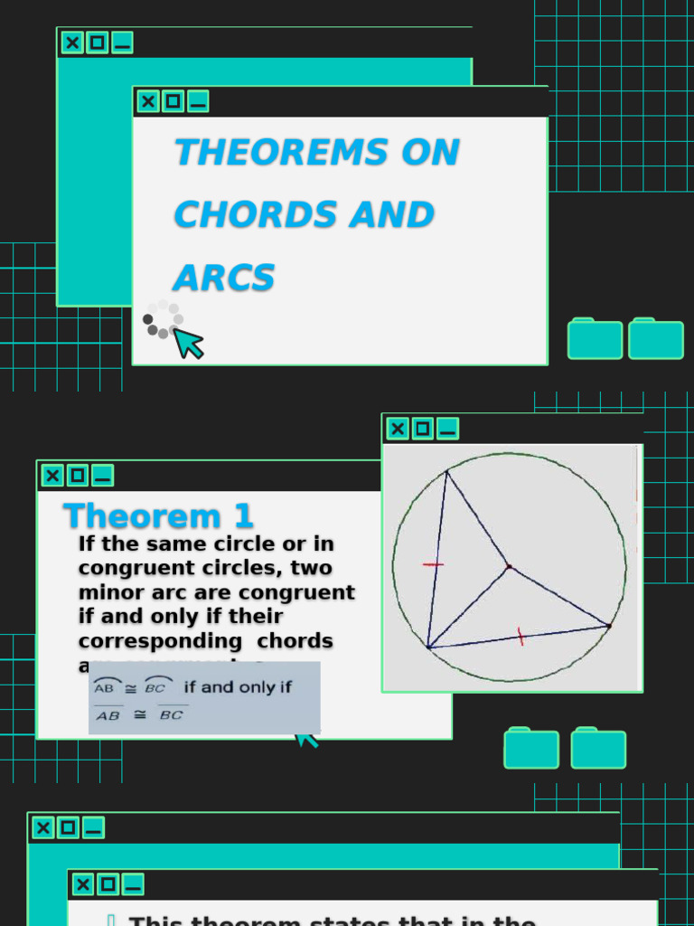 Chords and Arcs Theorems Explained | PDF