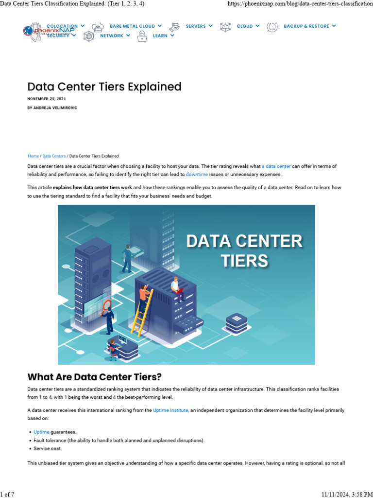 Data Centers Details | PDF | Data Center | Reliability Engineering