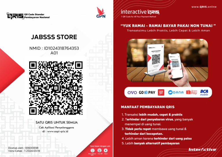 Jabsss Store - Qris-Mpm-Lengkap 2024-03-19 2030 | PDF