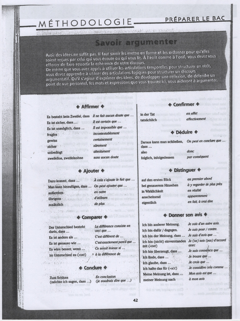 Savoir Argumenter | PDF