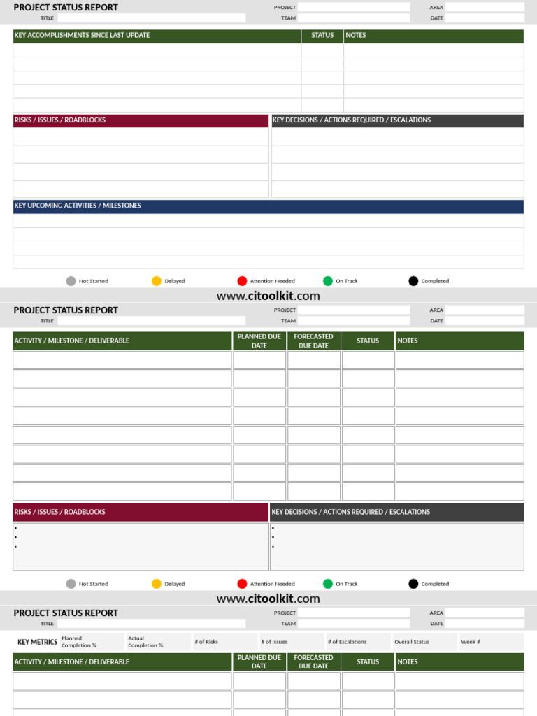 Project Status Report v2.0 | PDF