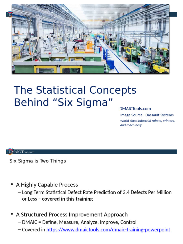 Six Sigma Statistical Definition | PDF | Six Sigma | Standard Deviation