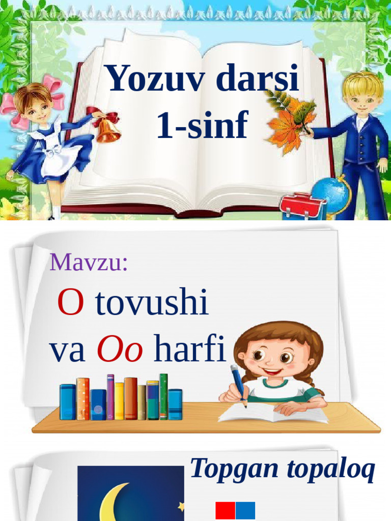5-Dars Yozuv Oo | PDF