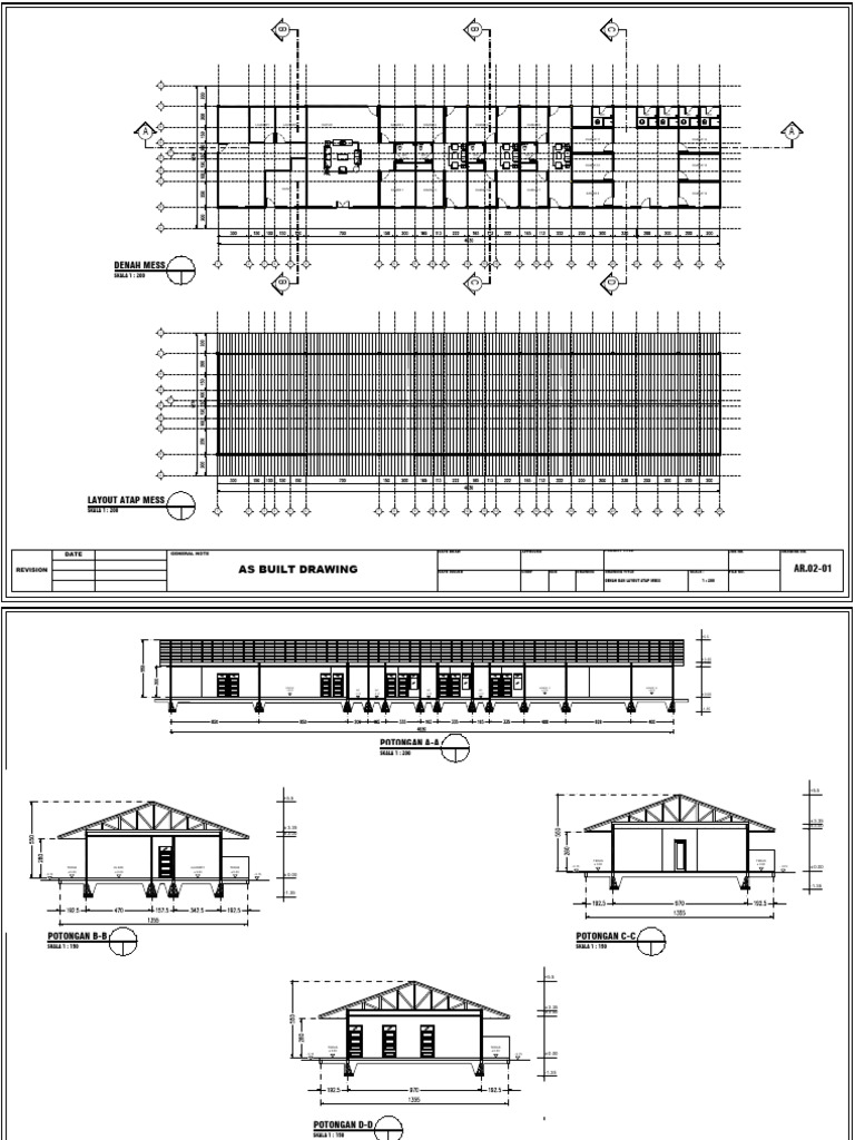 Asbuilt Mess (Arsitektur) | PDF