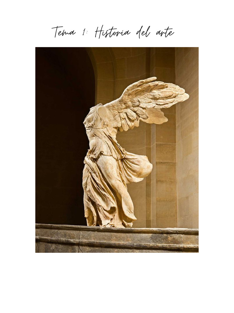 Historia Del Arte Pdf Templo Escultura
