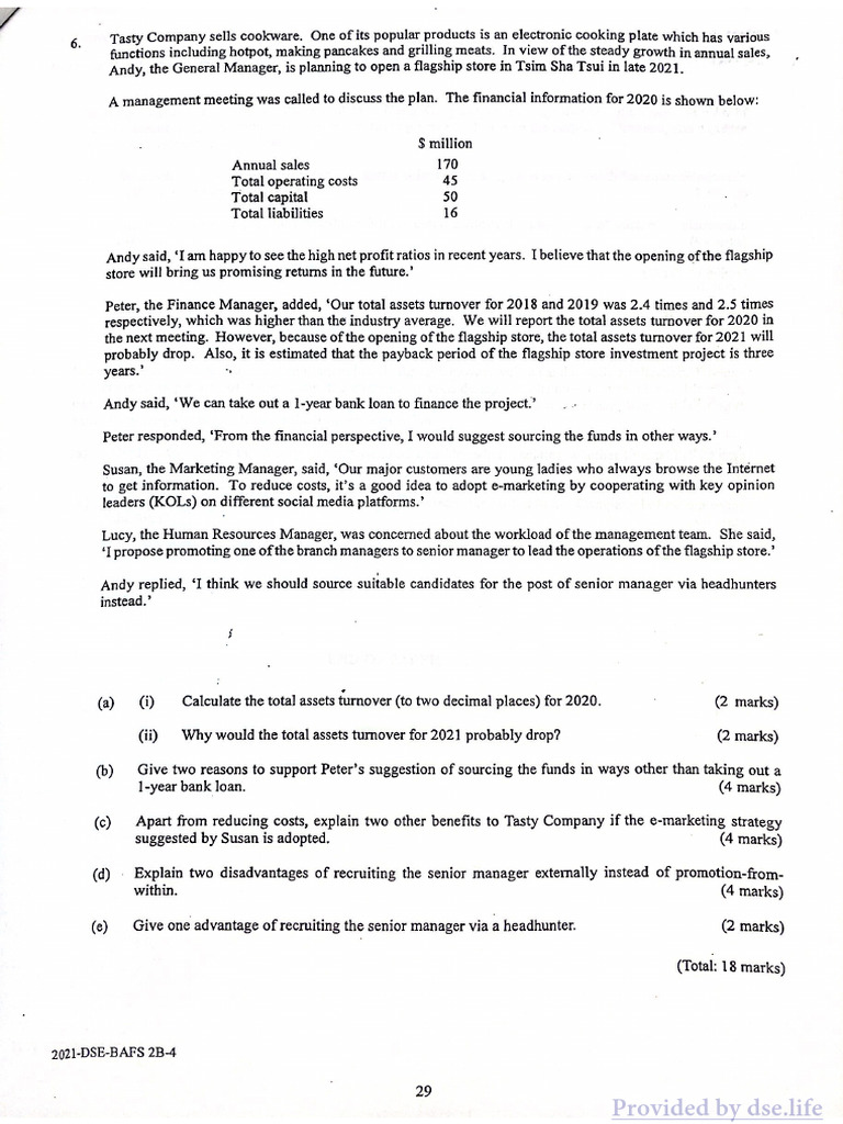2021 Q6 Ratios | PDF