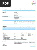 Desmophen NH 1420 Product Datasheet | PDF | Viscosity
