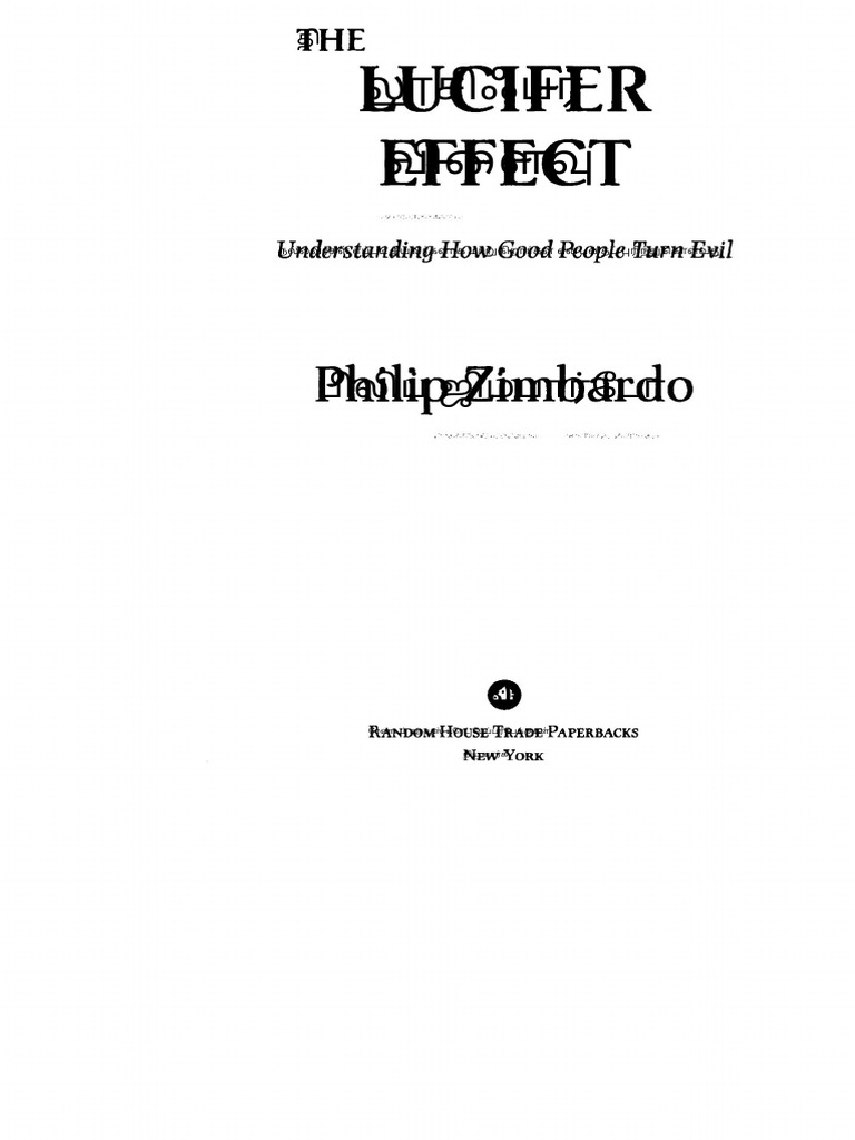 Lucifer Effect | PDF