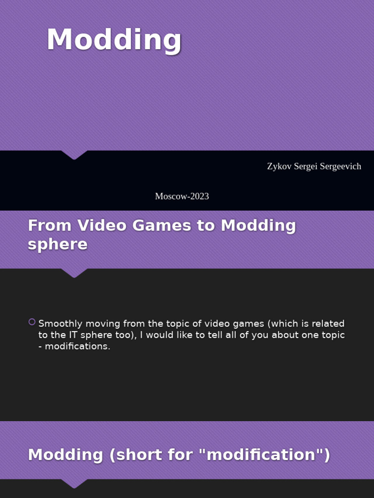 Modding Pdf Software Computing