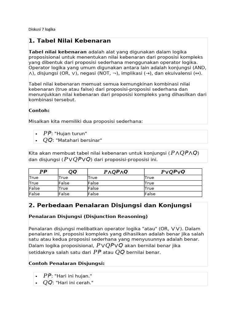 Didkusi Logika, Pesan Dan Media, PKN | PDF