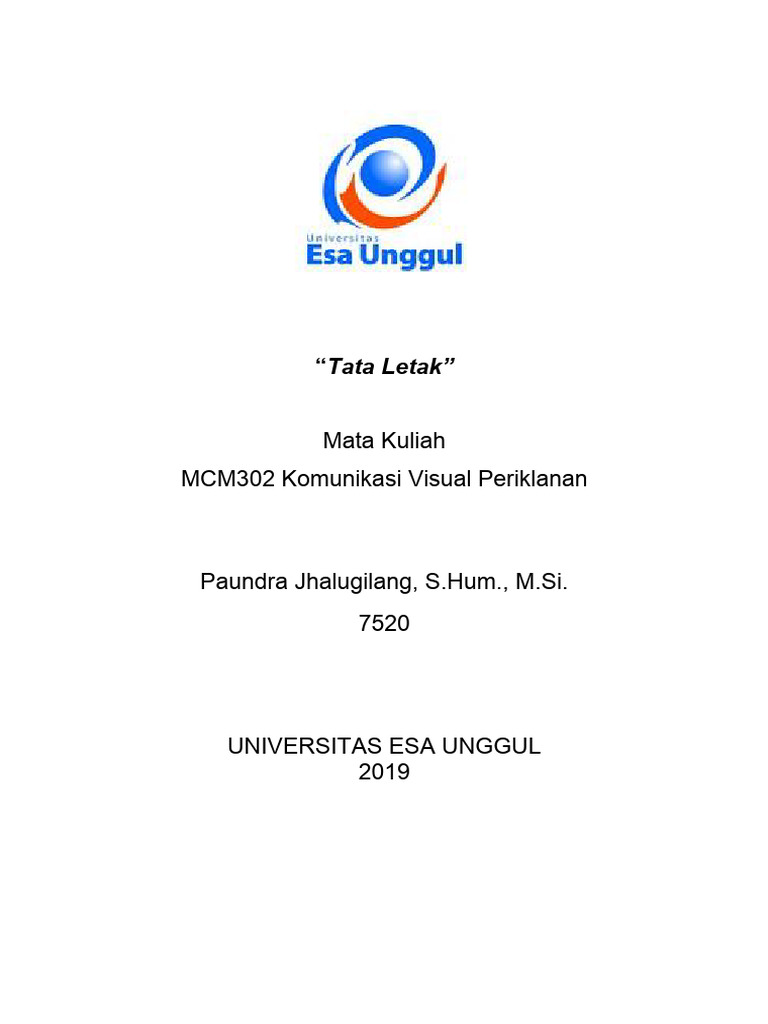 Modul 12 Layout Tata Letak | PDF