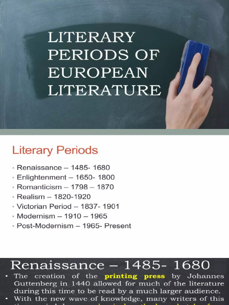 European Literature | PDF