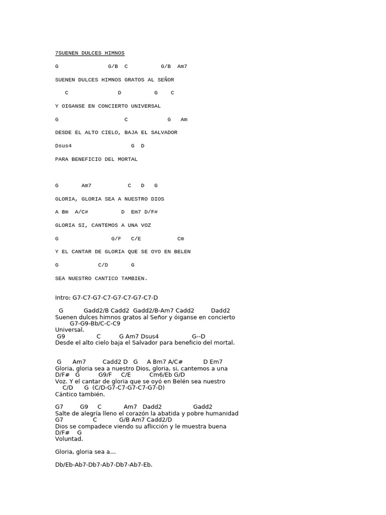 Suenen Dulces Himnos | PDF