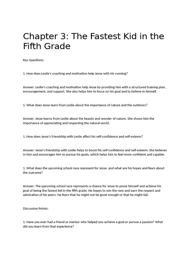 Chapter 3 Bridge To Terabithia | PDF