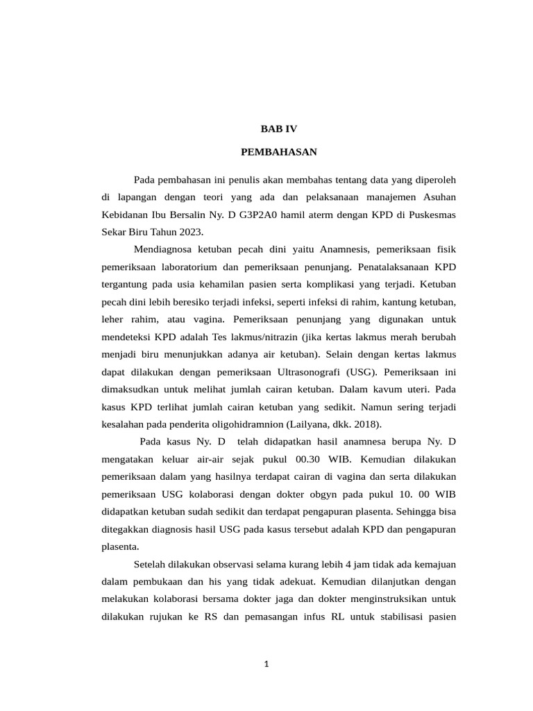 Bab 4 Pembahasan. | PDF