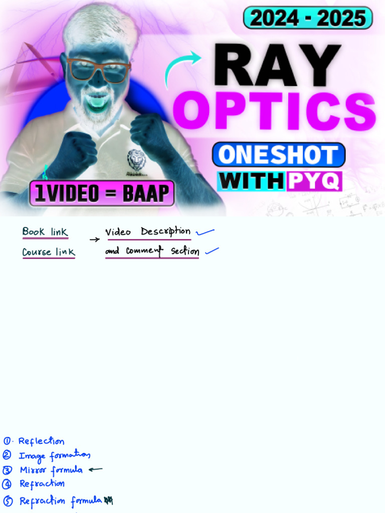 Ray Optics 2025 | PDF